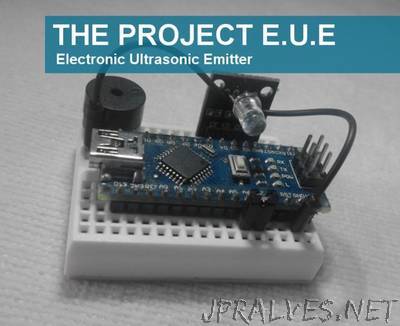Electronic Ultrasonic Emitter - Basic Version - jpralves.net