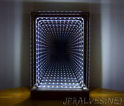 Modern Led Infinity Mirror Table Lamp - jpralves.net