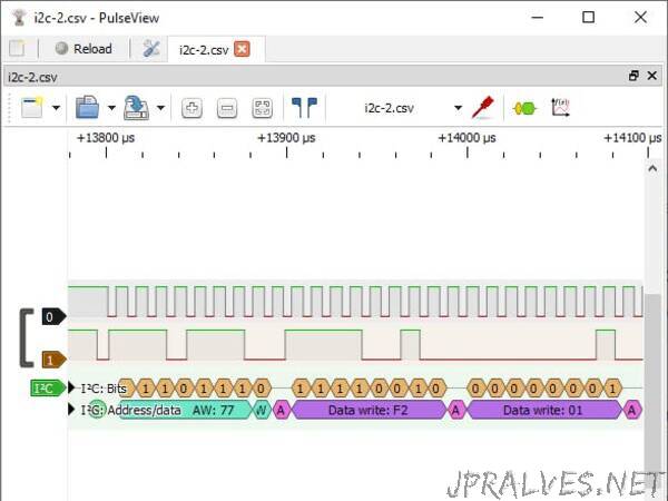 Using A Raspberry Pi Pico As A Logic Analyzer With PulseView Jpralves