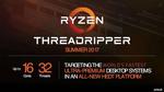 AMD unveils Ryzen Threadripper: A monster CPU with 16 cores, 32 threads ...