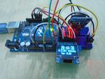 Arduino OLED Temperature Display with Real Time Clock - jpralves.net