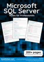 Microsoft SQL Server Notes for Professionals book - jpralves.net