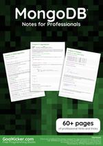 MongoDB Notes for Professionals book - jpralves.net