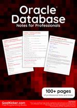 Oracle Database Notes for Professionals book - jpralves.net